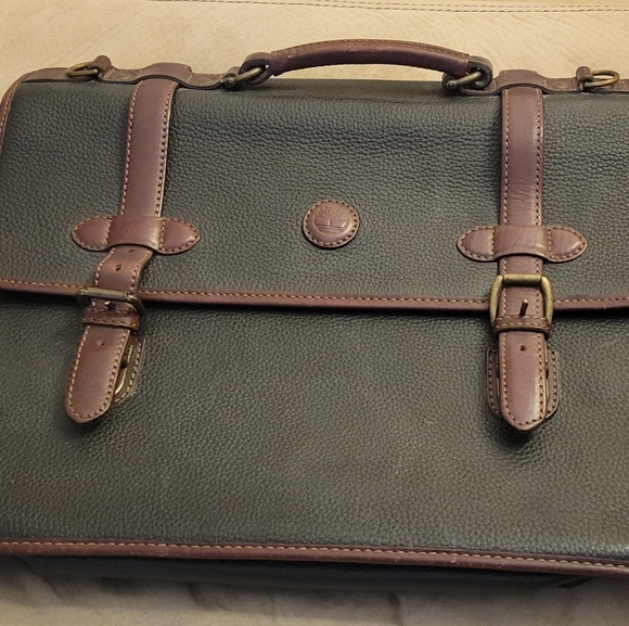 Timberland | Bags | Vintage 998 Timberland Leather Briefcase Bag | Poshmark